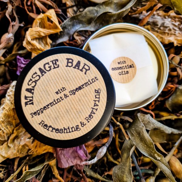 Massage Bar with Peppermint & Spearmint - Really Wild